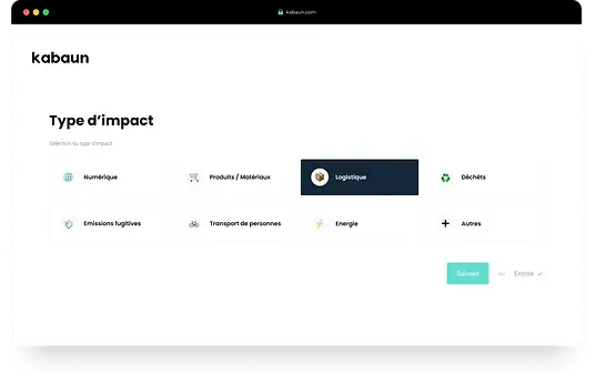 Carbon footprint and LCA platform | Kabaun