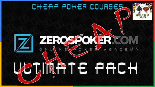 ZEROSPOKER ULTIMATE PACK | Poker