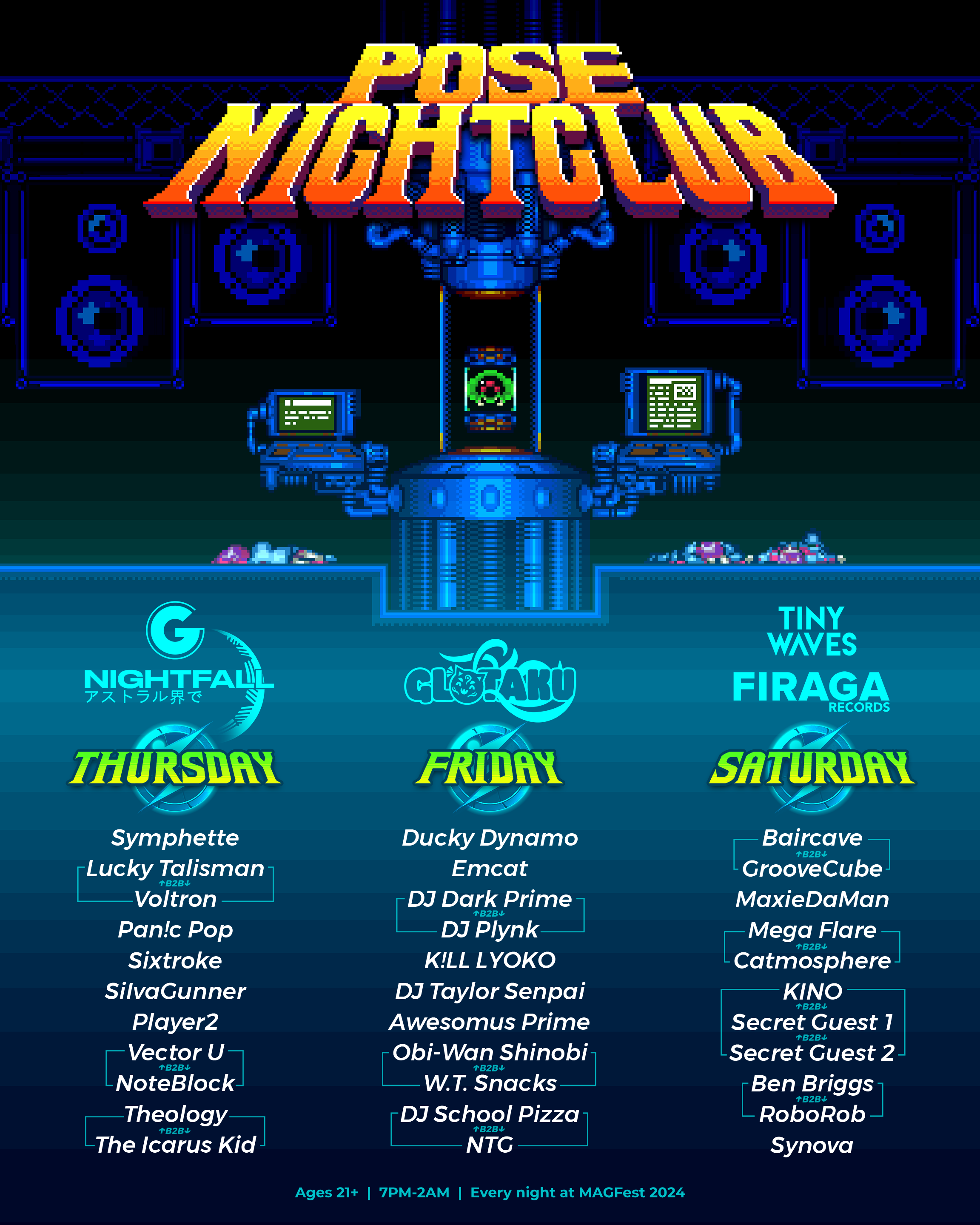 MAGFest 2024 - POSE Nightclub