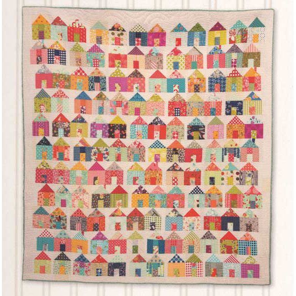 Free Village Quilt Pattern from Moda Fabrics!