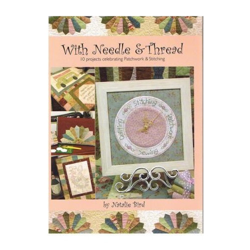 With Needle & Thread Book by Natalie Bird | Jemima's Creative Quilting