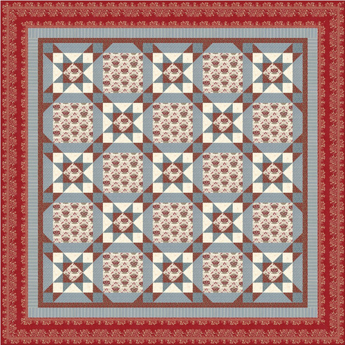 Vive La France Quilt Pattern | Jemimas