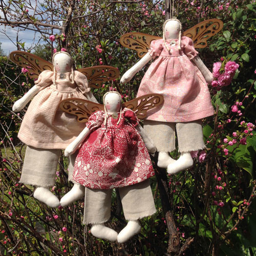 Linen Angel Doll Pattern | Jemima's Creative Quilting