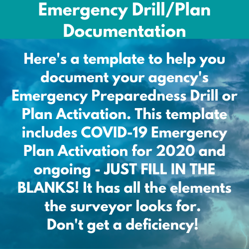 Template for Emergency Documentation | Slusher