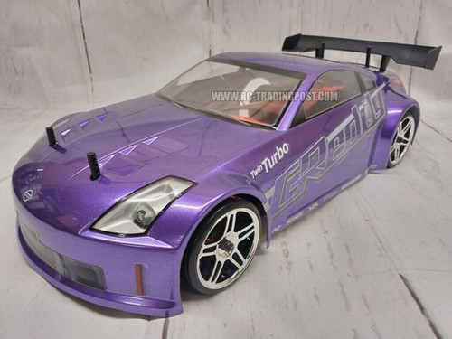Custom Painted NISSAN 350Z GREDDY Lightning EPX Drift 1/10 4WD RC Drift ...