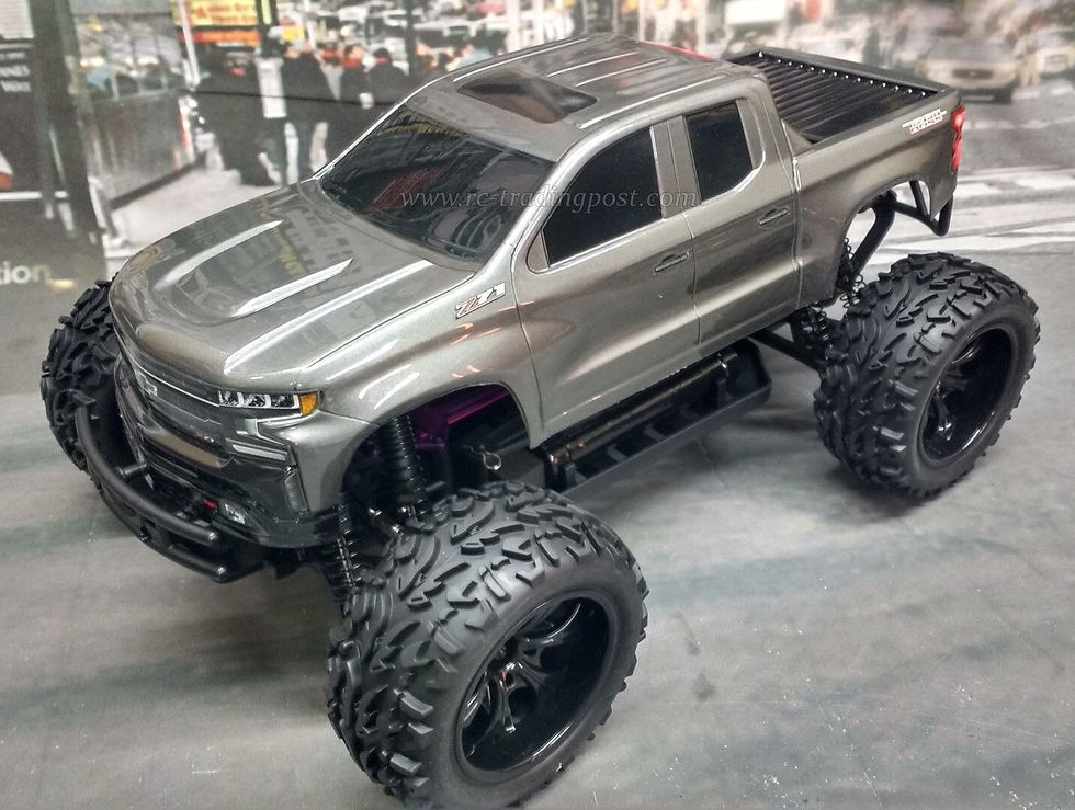 Custom Painted Silverado Z71 Trail Boss EPX 4X4 RTR 1/10 RC Monster ...