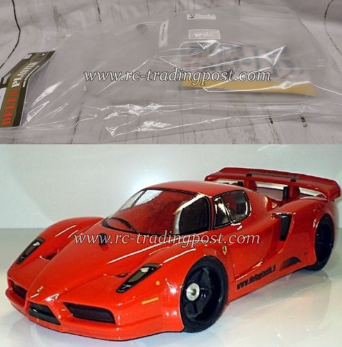 Clear RC Body FERRARI ENZO 1/10 OnRoad Car HPI/4Tec2.0/V100/RDS/200mm ...
