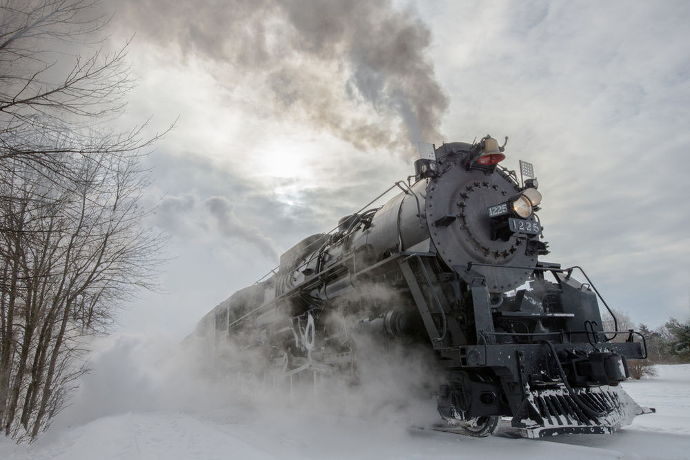 ALL ABOARD, THE SNOW TRAIN IS RUNNING...