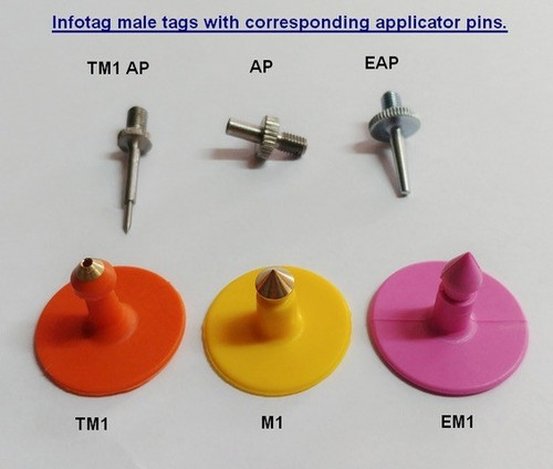 Infotag Male Pins & Applicator Pins | Lionel's Vet