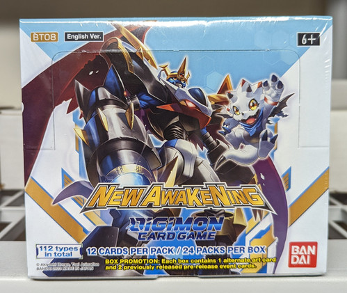 Digimon TCG: New Awakening Booster Box | Alpha Quadrant Games