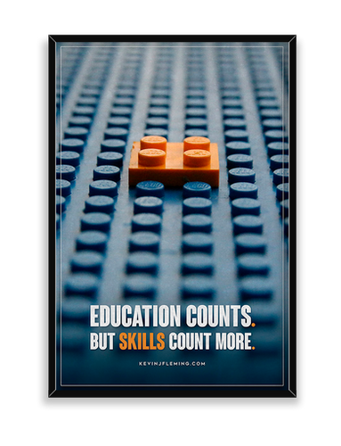 Skills Poster | Kevin J Fleming PhD