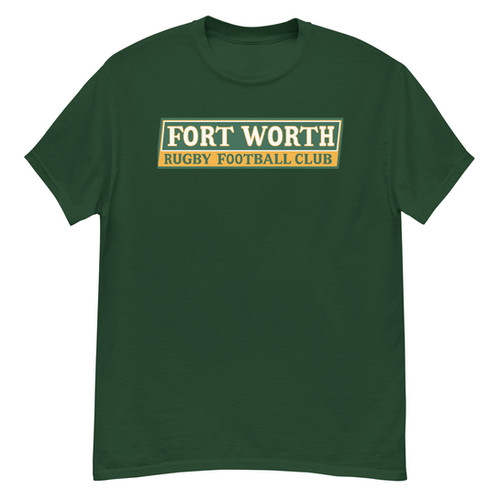 FWRFC Block Font Classic Tee | Fort Worth Rugby