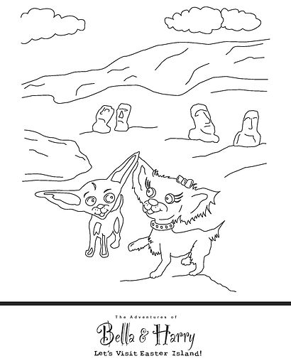 tarra and bella coloring pages