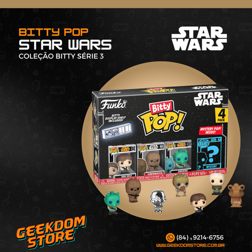 BITTY POP STAR WARS 4PACK SERIES 1 | Geekdom Store