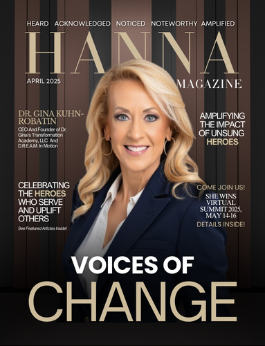 HANNA Magazine | April 2025 Edition | She Rises Studios