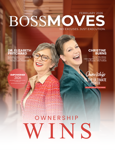 Boss Moves Magazine | February 2026 Edition | She Rises Studios