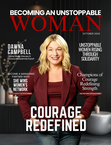 Becoming An Unstoppable Magazine | October 2025 Edition | She Rises Studios