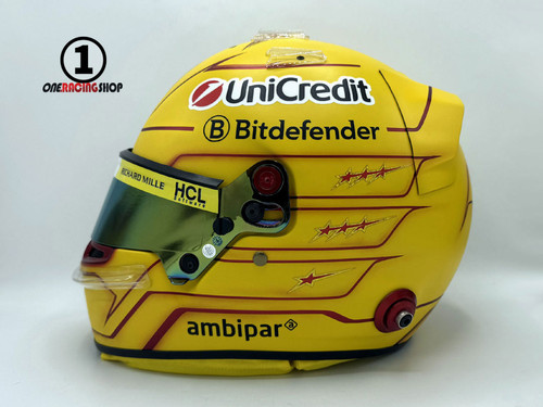 Hamilton 2025 F1 Helmet / Team Ferrari | One Racing Shop