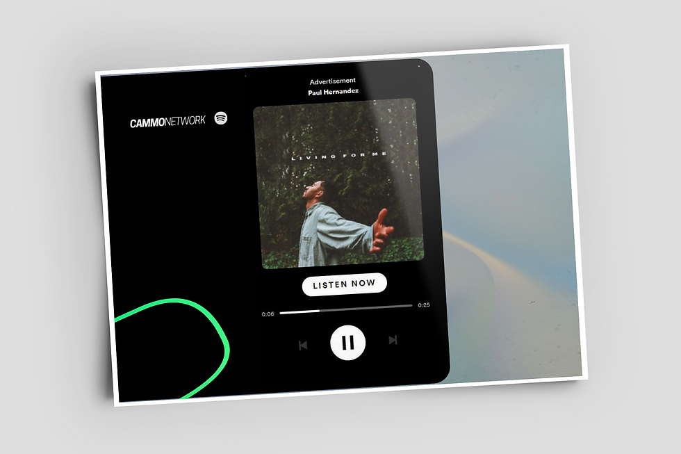 Spotify Ads Promote Music On Spotify Cammo Network