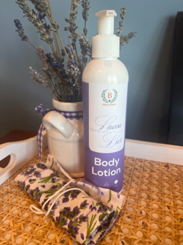 Laven Lux Body Lotion - All-Natural Skincare by Bayer Farms