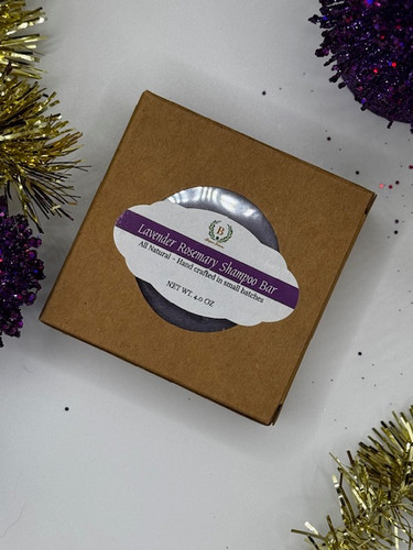 Lavender & Rosemary Shampoo Bar | Bayer Farms