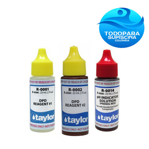Reactivos DPD TAYLOR para kit K-1001S 💦 | TODO PARA SU PISCINA
