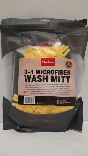 3-1 Microfiber Wash Mitt | Cleaners Warehouse