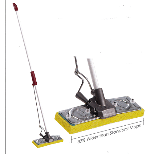 Raven Mop-a-Matic XL Senior Sponge Mop Complete | Cleaners Warehouse