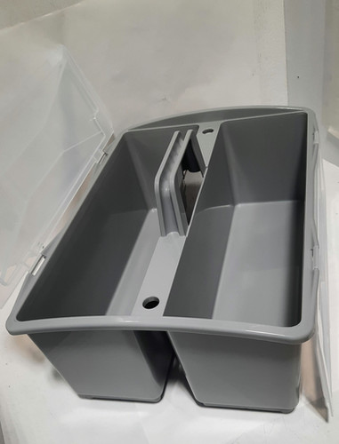 Jumbo Caddy With Lids | Cleaners Warehouse