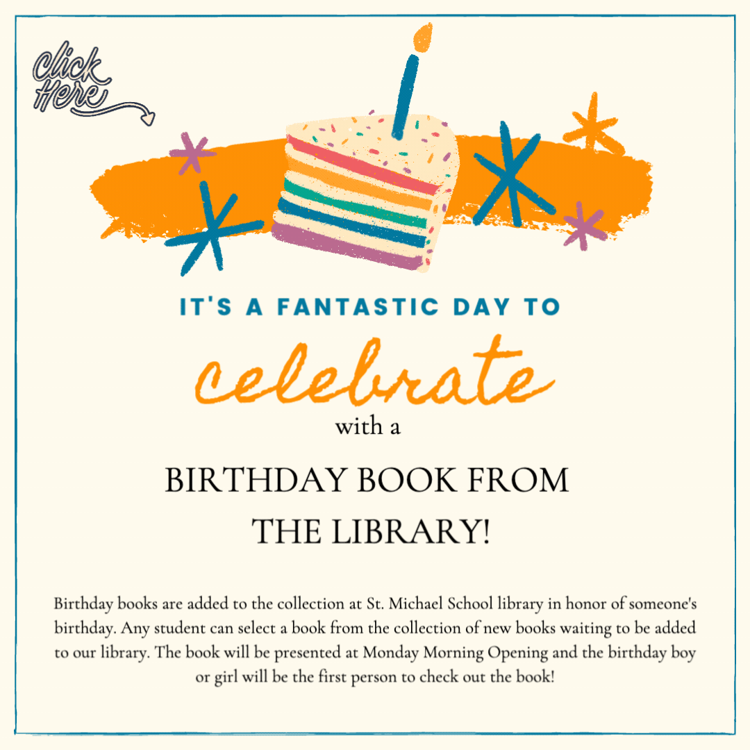 Library | St Michael School | Private PreK-8 Catholic School