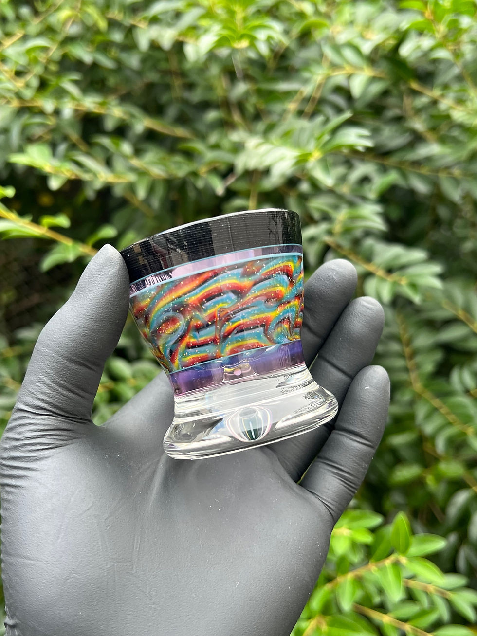 Justin Carter x Liz Wright shot glass | glassstation