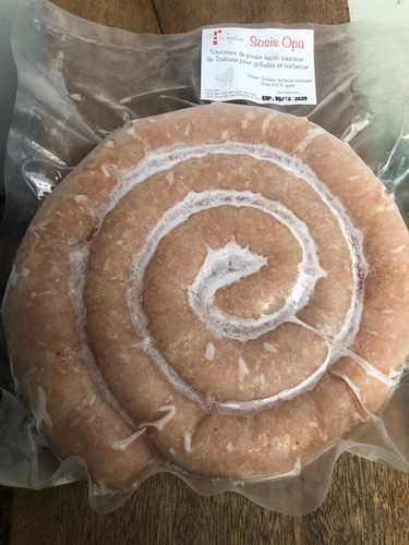1kg Saucisse Opa (Chicken) "Toulouse style" | monsite