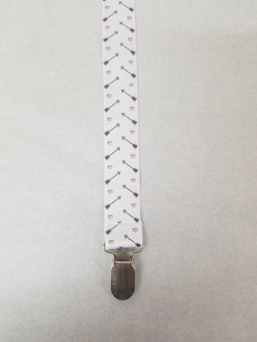 Pacifier Clip (white,black,pink) #47 | Little Dreamers