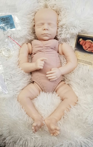 Realborn Reborn kit Madison Asleep w/ body and extras | Little Dreamers