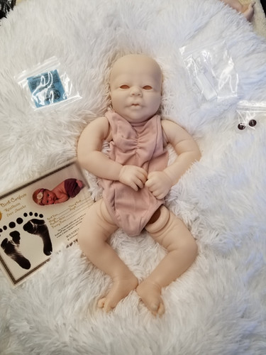 Realborn Reborn kit EVER Awake w/ body and extras | Little Dreamers
