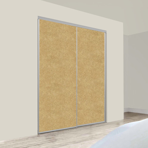 Framed MDF Sliding Doors – 2 Door Set | Melbourne Wardrobes Online