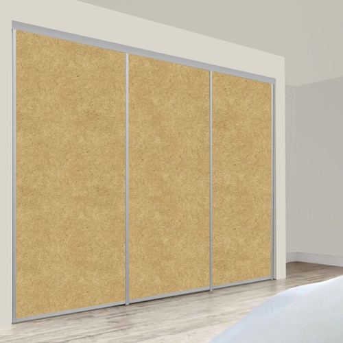 Framed MDF Sliding Doors – 3 Door Set | Melbourne Wardrobes Online