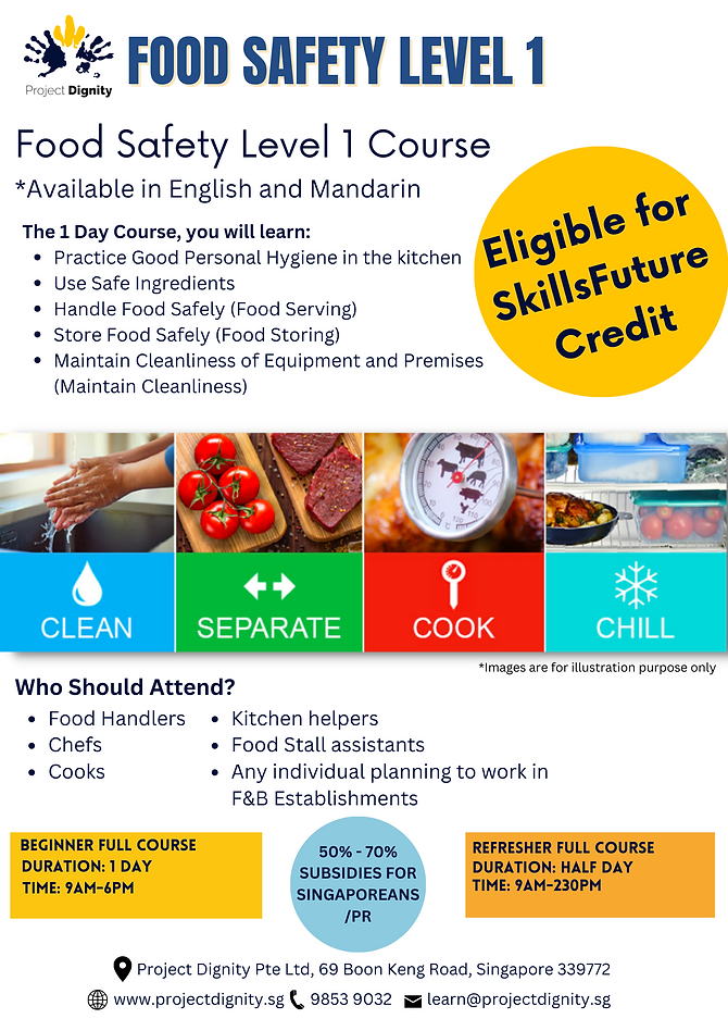 WSQ Courses | Project Dignity