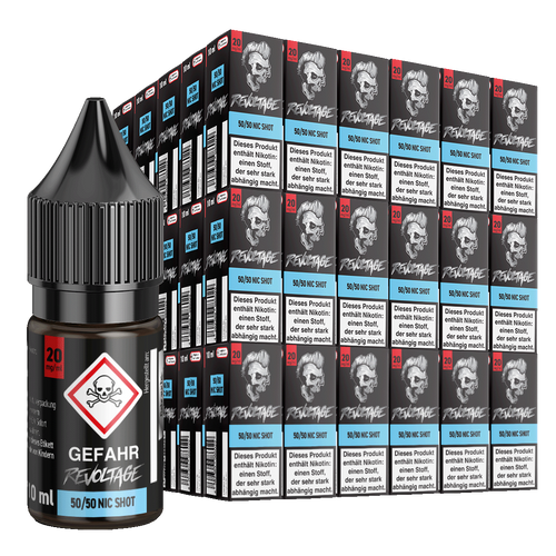 90er Nikotin-Shot Bundle 20 mg | Revoltage Onlineshop
