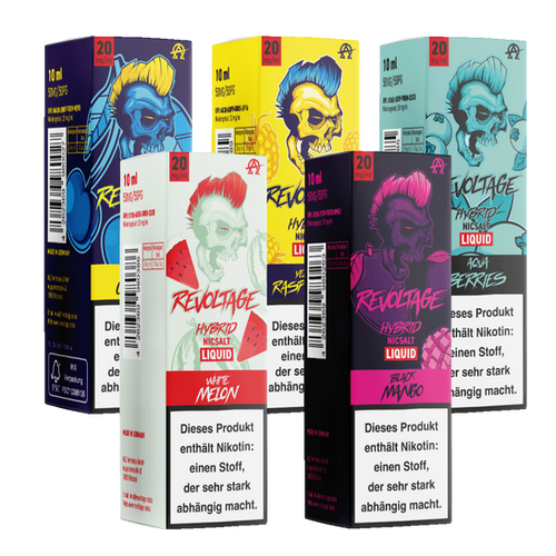 Revoltage E Liquid Testpaket revoltage-e-liquid-testpaket