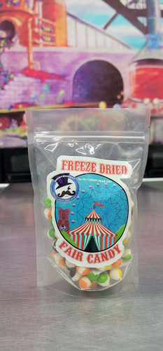 Freeze Dried Fair Candy - "SKITTLES" | theGUMMYBEARGUY.com