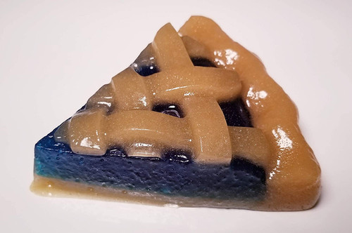 World Famous Gummy (TM) Pie - Blue Raspberry | theGUMMYBEARGUY.com