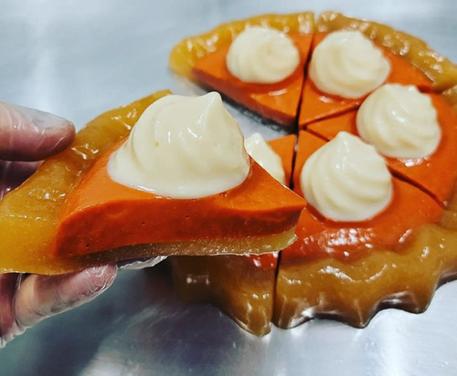 World Famous Gummy (TM) - Pumpkin Pie Slice | theGUMMYBEARGUY.com