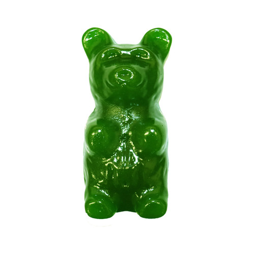 World's Largest Gummy Bear - Green Apple | theGUMMYBEARGUY.com