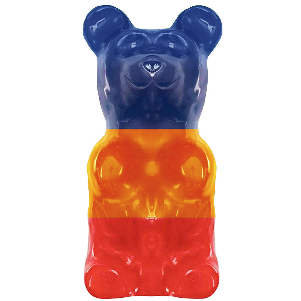 World's LARGEST Gummy | theGUMMYBEARGUY.com