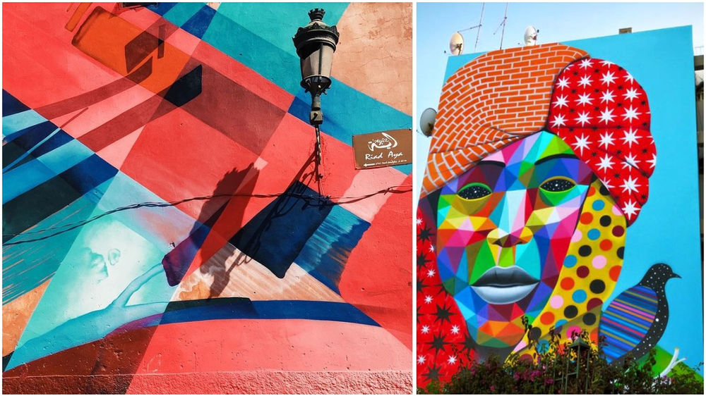 Street art in the heart of Morocco
