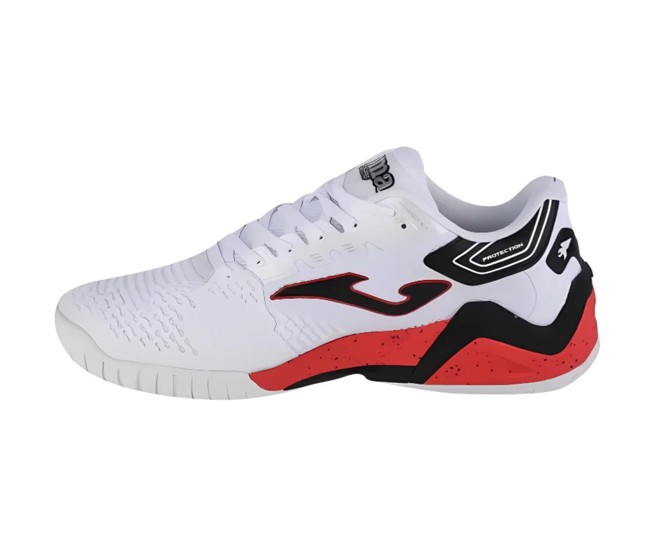 Joma T.Ace Men Tennis Shoes - White/Red | Tennis Trade