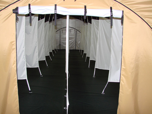 ZUMRO Patient Privacy Curtain Set | ZUMRO Air Shelters