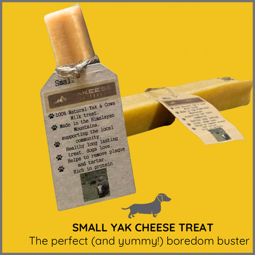 Dachshund Yak Cheese Chew Treat - 100% Natural | Sausage Dog Box