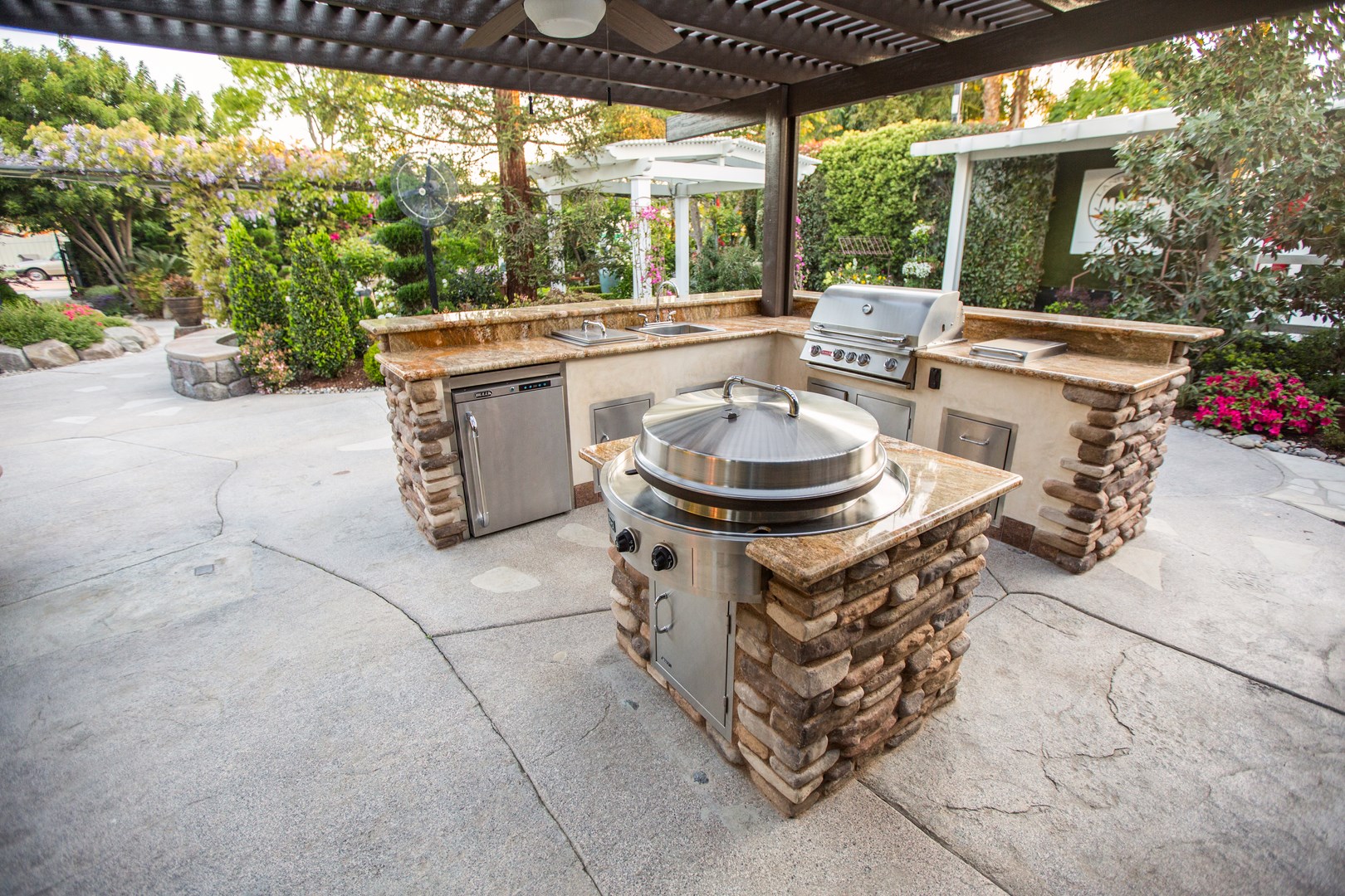 Monji Landscape Companies Outdoor Kitchens